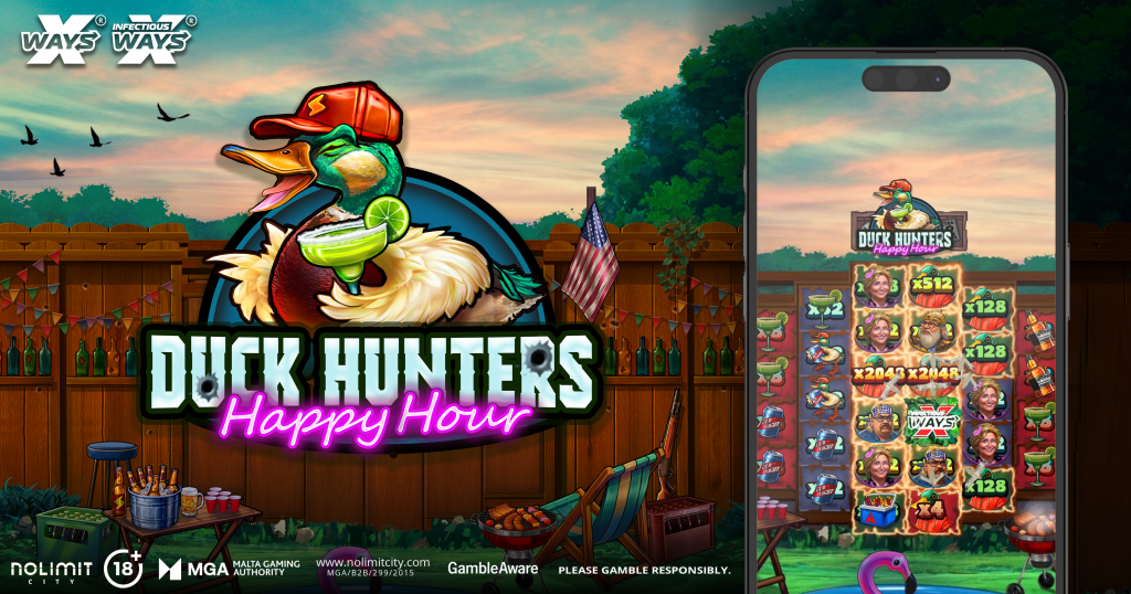 Nolimit City cracks open the barrel in Duck Hunters: Happy Hour ...
