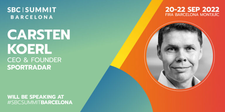 Sportradar CEO to keynote at SBC Summit Barcelona - Gaming ...