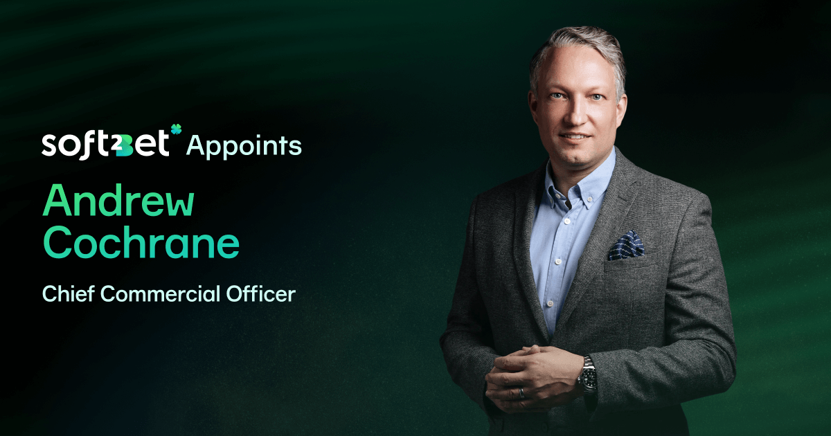 Soft2Bet Appoints Andrew Cochrane as Chief Commercial Officer to Lead ...