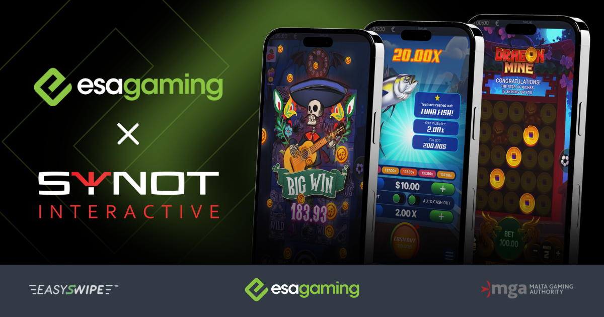 ESA Gaming signs aggregation partnership with Synot Interactive ...